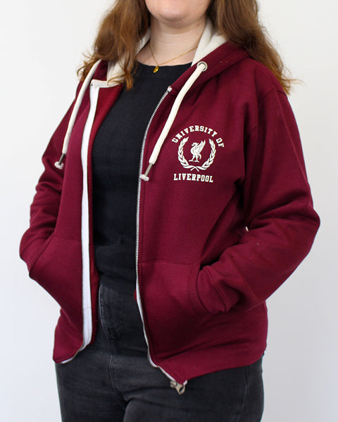 University of Liverpool Peach Feel Hoodie – Liverpool Guild of Students