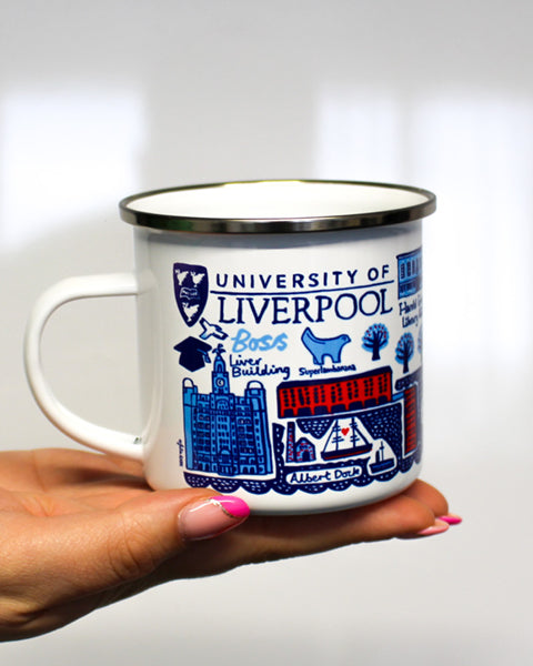 Julia Gash University of Liverpool Tin Mug – Liverpool Guild of Students